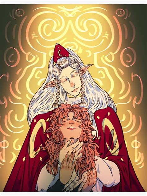 Vemere And Illyana Concept Art Found Sticker For Sale By Rego