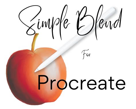 Procreate Simple Blend Brushes For Procreate By Mini Trez Design