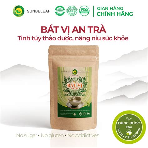 Trà Bát Vị An Trà Sunbeleaf Tinh Túy Thảo Dược Từ Thiên Nhiên Nâng