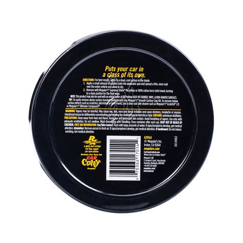 Meguiars Gold Class Carnauba Plus Premium Paste Wax 11oz