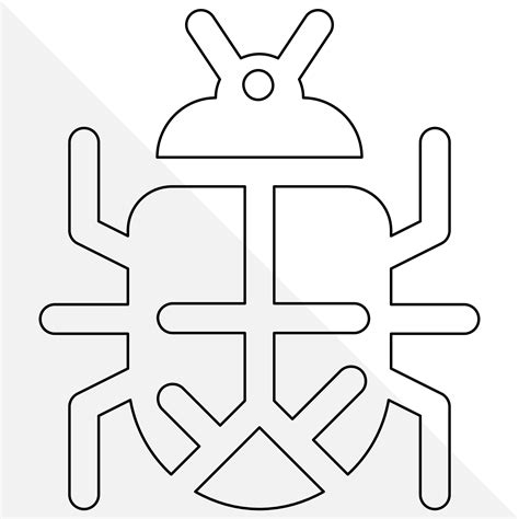 Bug Vector Black Color Icon 28143764 Vector Art At Vecteezy