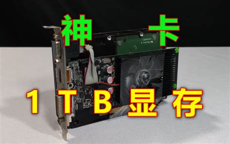显卡界唯一的真神，1tb大显存的它能否再创辉煌？ 哔哩哔哩