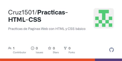 Github Cruz Practicas Html Css Practicas De Paginas Web Con Html