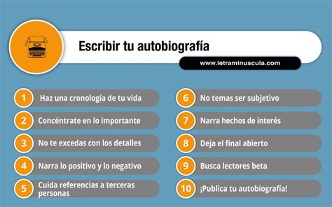 Consejos para Redactar una Autobiografía Aprende Cómo Hacerla Bien