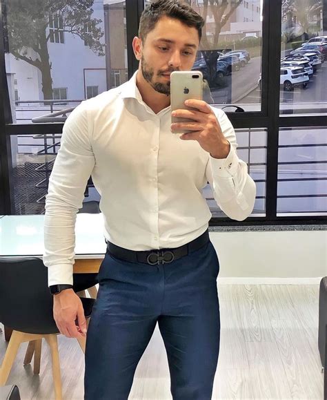 Pin By Leonidas On Beard🦁 Well Dressed Men Mens Designer Shirts Men