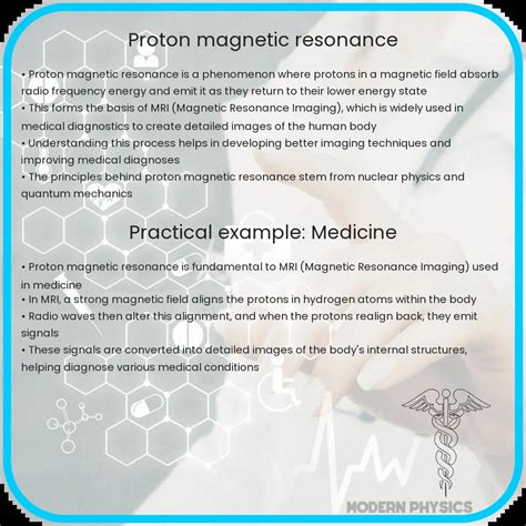 Proton Magnetic Resonance Basics And Uses