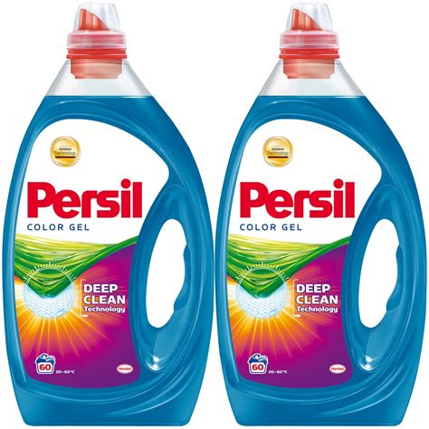 Течен перилен препарат Persil Gel Color 120 изпирания 2 X 3 л Emag Bg