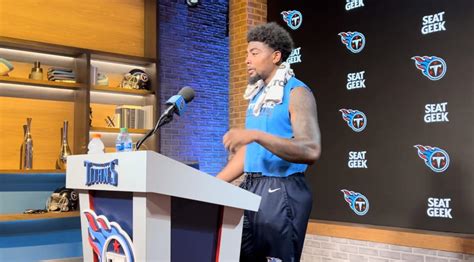 Burks Not Feeling Pressure Amongst Unproven Titans Receivers Sports