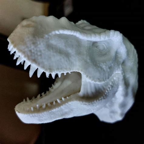3d Printable T Rex Head Wall Holder Multi Functional Gaming