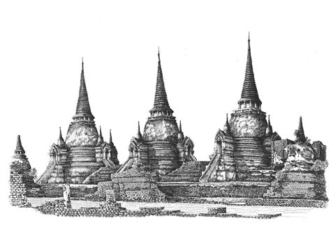 ปากกาวาดลายเส้น วัดพระศรีสรรเพชร เส้นสายเมืองมนต์ Facebook
