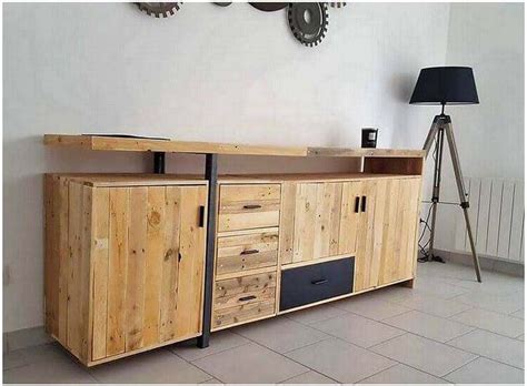 Mueblesdepalets net Mueble de televisión con tablas de palets
