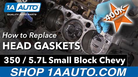 How To Replace Head Gaskets On A L Small Block Chevy Engine A Auto