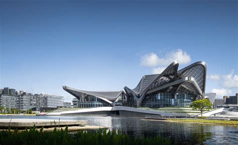 Gallery Of Zhuhai Jinwan Civic Art Center Zaha Hadid Architects 25