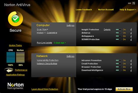 Norton Antivirus 2010 User Interface Norton™ Antivirus 2 Flickr