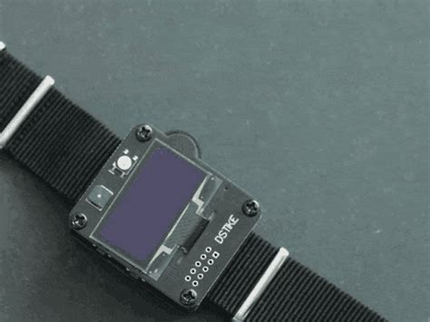 Esp Wifi Timeserver Synchronized Wrist Watch