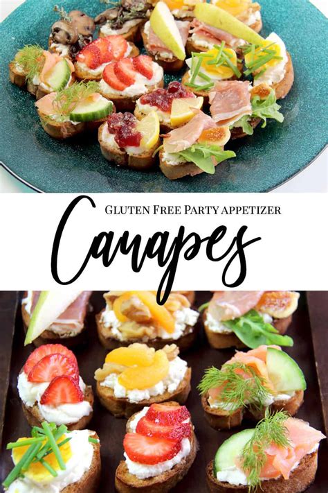 Easy Gluten Free Canapes Regain Your Sparkle