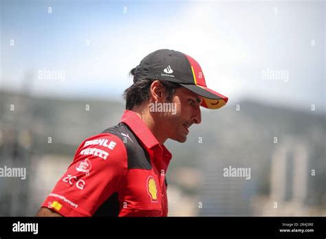 55 Carlos Sainz Ferrari During The Monaco Gp 25 28 May 2023 At