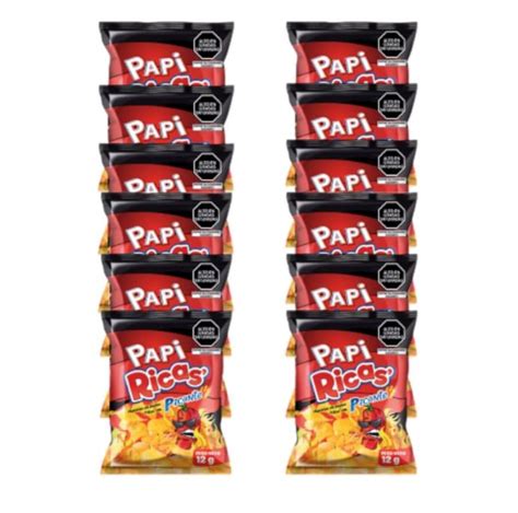 Papiricas Sabor Picante De 12 Gr