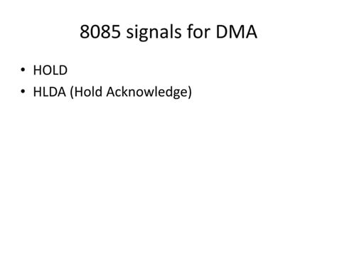 Direct Memory Access Dma With 8257 Dma Controller