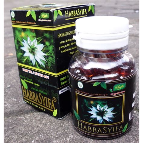 Habbasyifa Kapsul Minyak Habbatussauda Isi Kapsul Shopee Indonesia