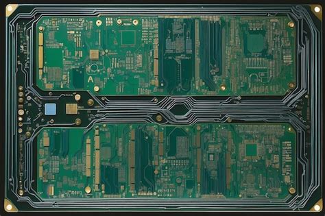 Premium Photo Advancements In Circuit Board Chip Design
