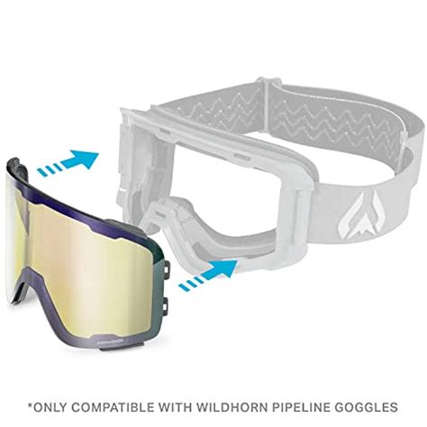 Wildhorn Outfitters Pipeline Ski Goggle Replacement Lenses Pricepulse