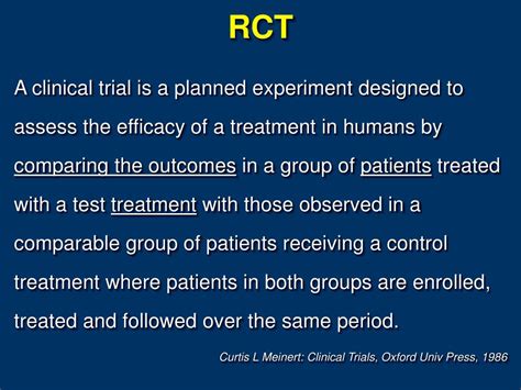 Ppt Randomized Controlled Trials Rct Powerpoint Presentation Free Download Id746685