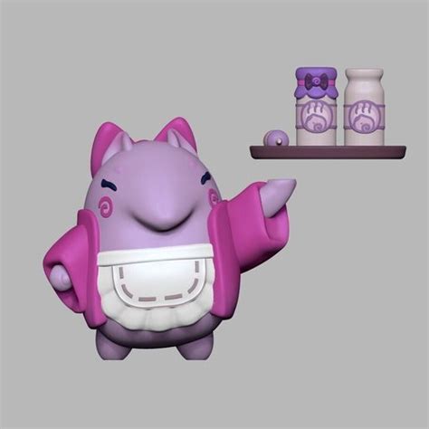 👾 Yumekui Baku Genshin Yumemizuki Mizuki・ Stl File For 3d Printing・cults
