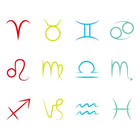 Astrological Symbols — Stock Vector © Patpat 6037998