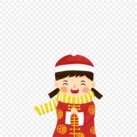 Happy New Years Clipart Vector Happy New Year Girl Girl