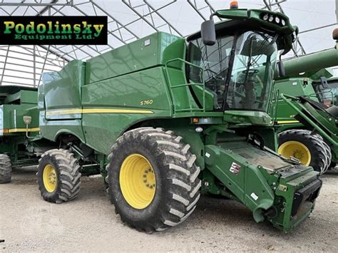 2018 JOHN DEERE S760 For Sale in Petrolia, Ontario | TractorHouse.com