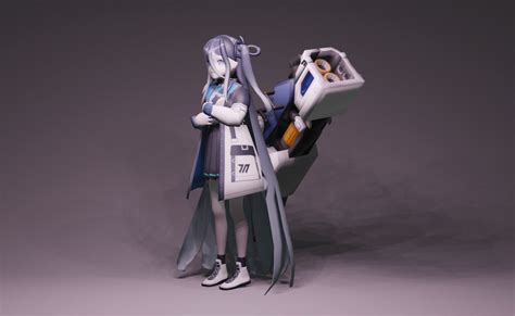 Anime Character Ba Fridge Girl 3d Model Cgtrader