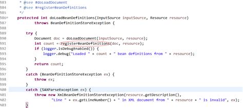 spring ioc容器初始化过程 beandefinition的解析和载入 abstractbeandefinitionreader