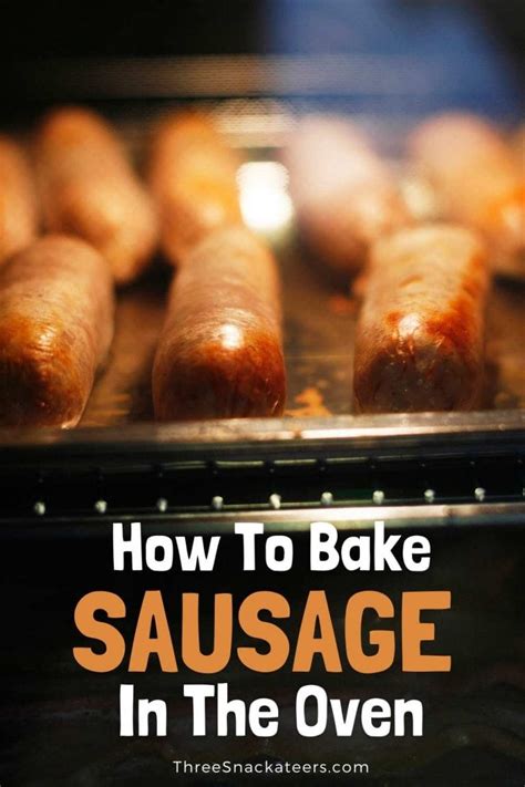 How To Bake Sausage In The Oven Breakfast Links And Italian Sausage