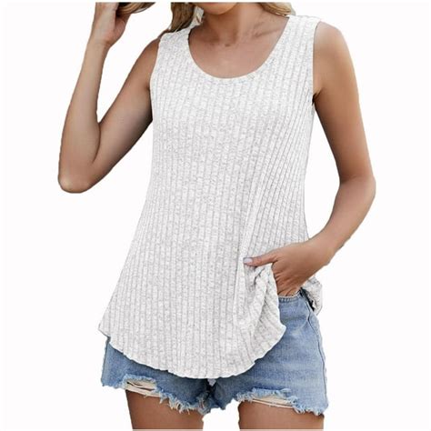 Arnsht Womens Tank Tops Eyelet Embroidery Pleated Shirt 2025 Summer