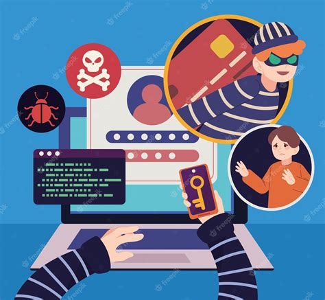 Premium Vector Cyber Fraud Banner