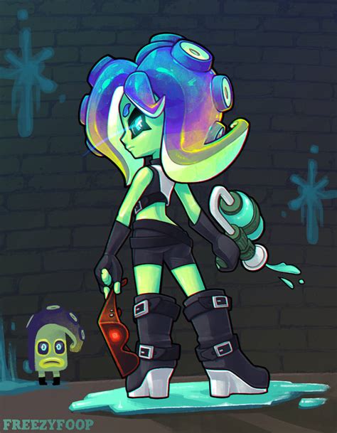 Octoling By Freezyfoop On Deviantart