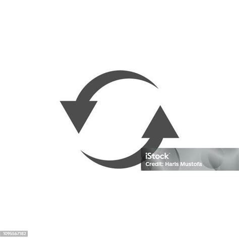새로 고침 아이콘 그래픽 디자인 서식 파일 벡터를 다시 로드 날씬한에 대한 스톡 벡터 아트 및 기타 이미지 날씬한 등