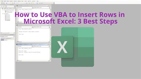 How To Use Vba To Insert Rows In Microsoft Excel Addictivetips 2022