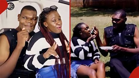 Isaac Otesa Perfectly Plays Video Vixen Role In Love Music Kneels To Propose Ke