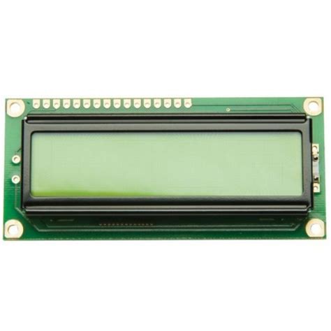 16x2 1602 character green backlight lcd display
