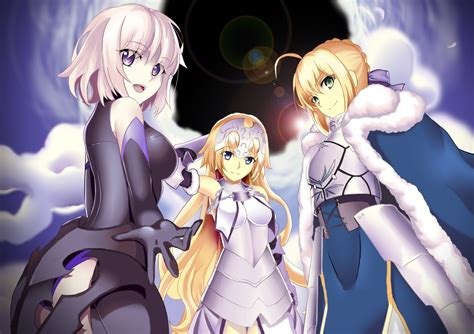 Artoria Pendragon All Fate Grand Order Fate Series Jeanne D Arc Fate Love Saber Mash