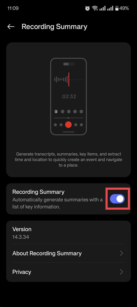 How To Enable Recording Summary On Your Oneplus Phone