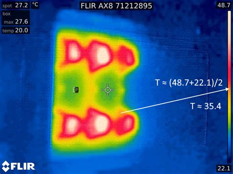 Python X Mapping Pixel Value To Temperature Value On A Thermal Image Stack Overflow