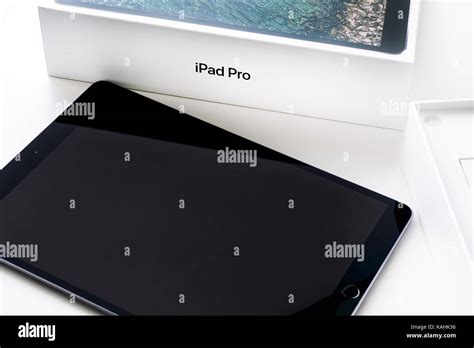 Tambov, Russian Federation - July 12, 2017 New Apple iPad Pro 10.5 ...