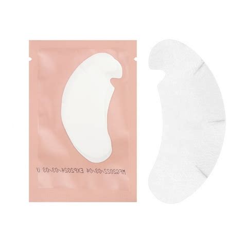 50 Pares De Parches Para Ojos Maquillaje En Forma De U Herramientas
