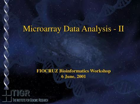 Ppt Microarray Data Analysis Ii Powerpoint Presentation Free