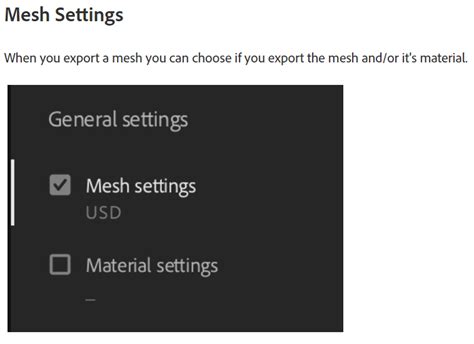 Solved How To Export Mesh Adobe Product Community 13892790