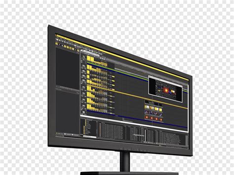 컴퓨터 모니터 출력 장치 컴퓨터 하드웨어 디스플레이 장치 플로리다 소프트웨어 텔레비전 전자 Png Pngegg
