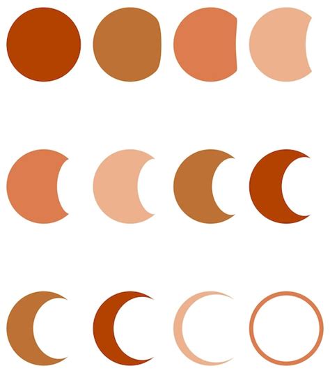 Premium Vector Boho Phases Moon Abstract Home Decor